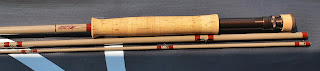 Handcrafted graphite and fiberglass fly rods: L.Kenney special