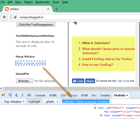 Selenium By Arun Nosuchwindowexception Webdriver Exception
