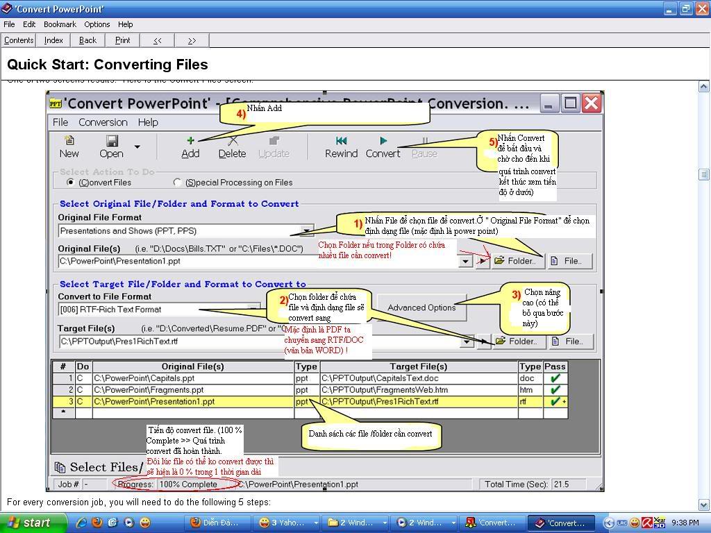 Chuyển đổi Powerpoint sang Word, PDF, File ảnh - Download Convert ...