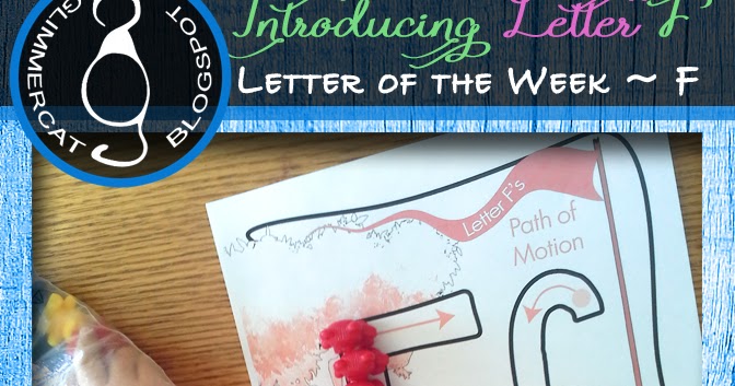 Glimmercat Education: Introducing Letter F