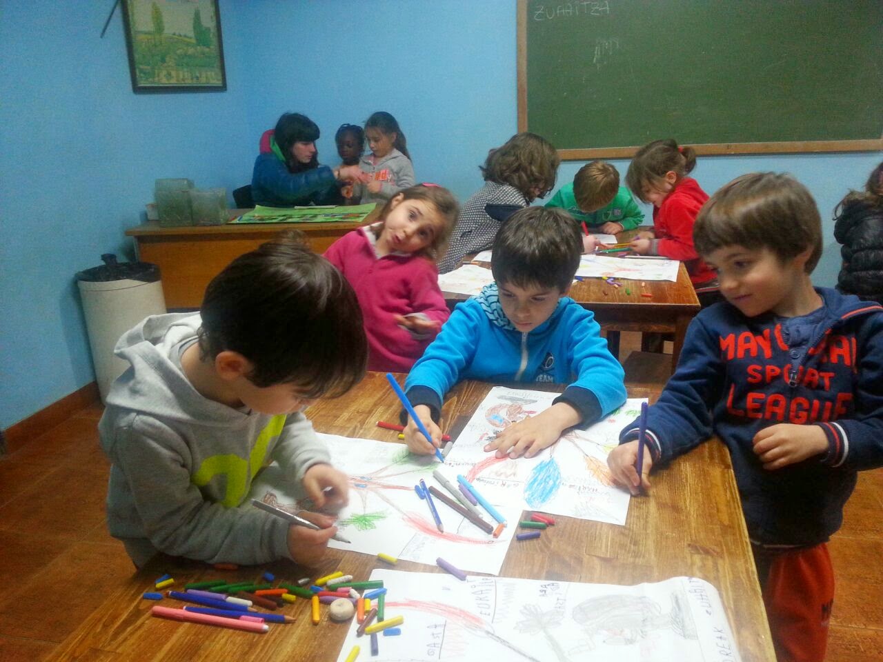 LURRASKA - Barnetegia: LURRASKA BARNETEGIA -1go eguna