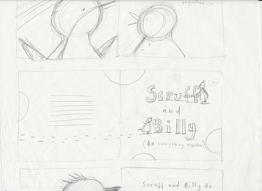 nicola killen: The story of Fluff and Billy Part 2 - Developing the idea