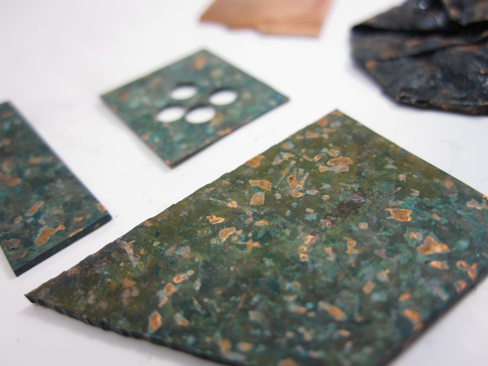 MBZ Metalsmithing artist : patina-palooza