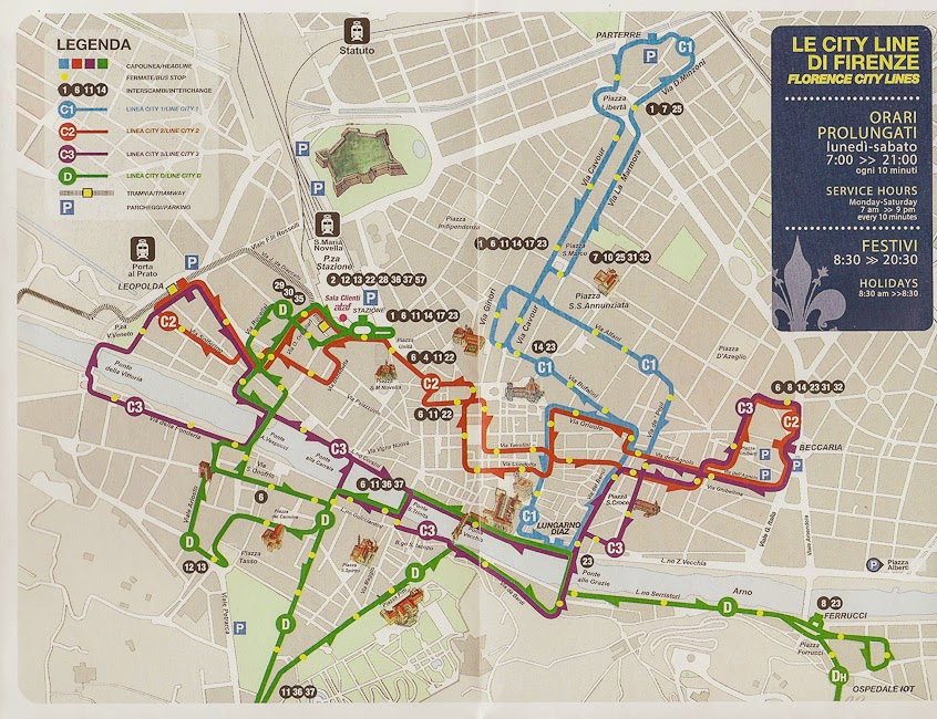 VAREKAI - My trip to wheresoever: Öffentlicher Nahverkehr in Florenz