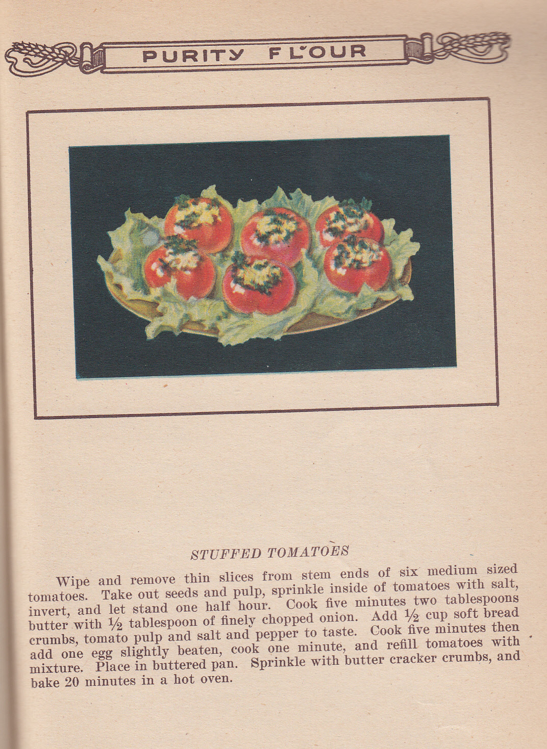 The Left Chapter: 1923's Purity Flour Cook Book w. Lemon Meringue Pie ...