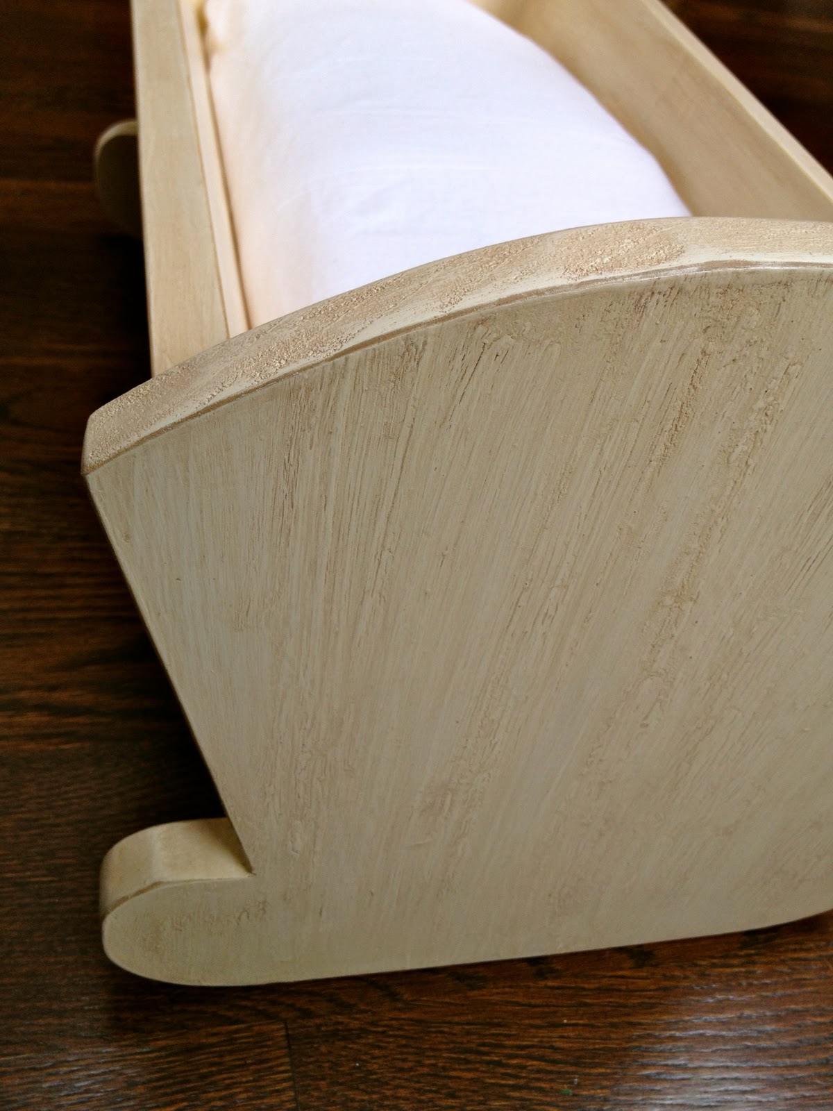 DIY Vintage Style Doll Crib - Jaime Costiglio