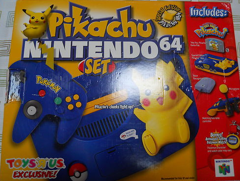 Retro Treasures: Pikachu Nintendo 64 Set