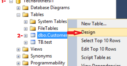 Welcome To TechBrothersIT: How to Alter Columns or Generate Alter Scripts by using GUI in SQL ...