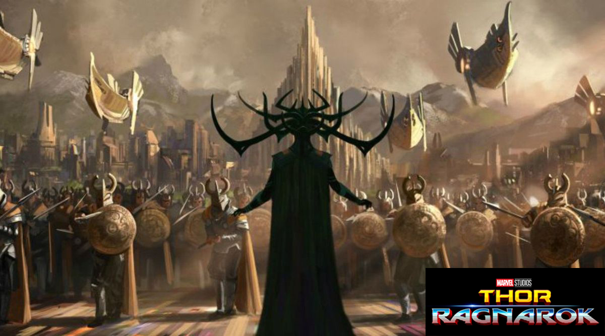 Set Photos of the Practical Set in THOR: RAGNAROK Are Beautiful