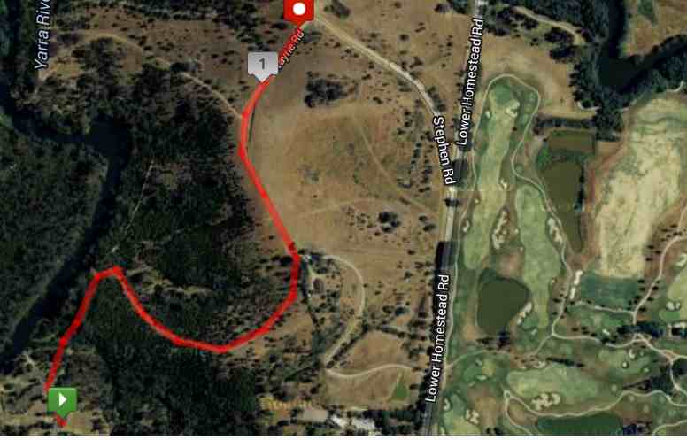 TRACKS, TRAILS AND COASTS NEAR MELBOURNE : Mt Lofty Summit, Warrandyte ...