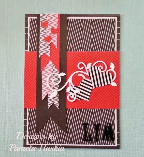 Cottage Below: DCWV Stack-a-holic Card Challenge February 2015
