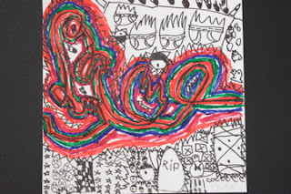 Ms. Benoit's Art Room: First Grade: Line Projects