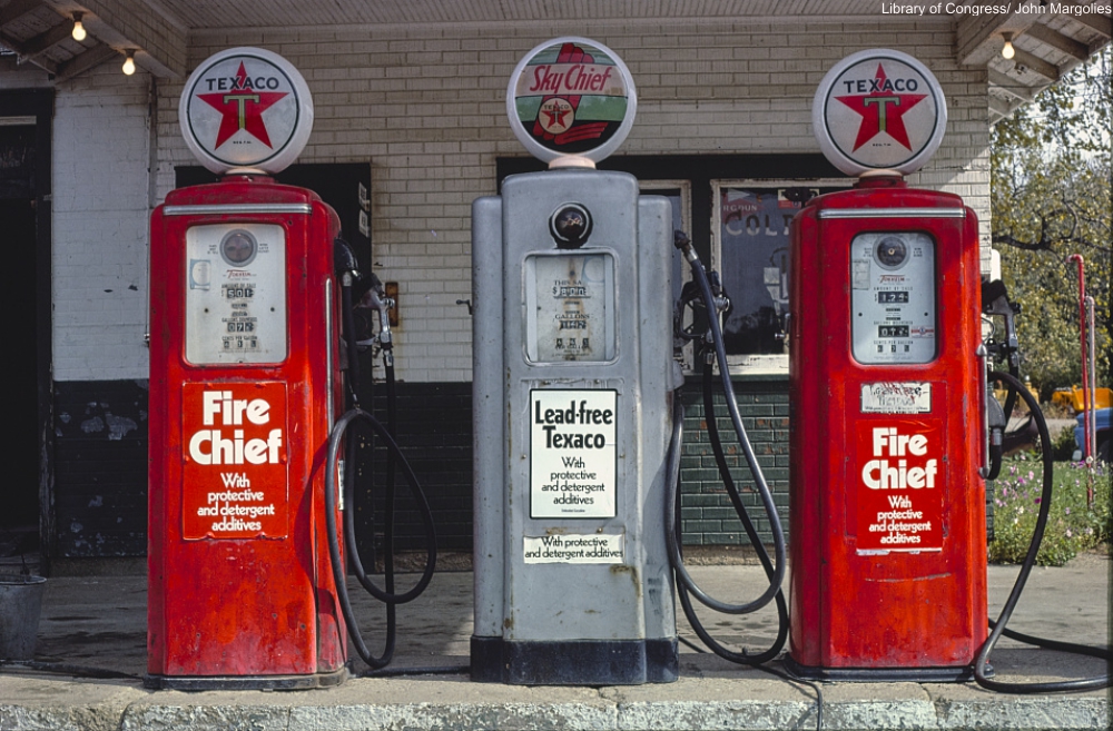 Industrial History: Old Kerosene and Gasolene Pumps and Old Gas Stations