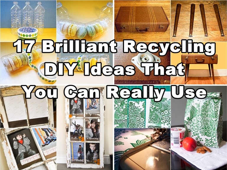 17 Brilliant Recycling DIY Ideas That You Can Really Use - DIY Craft ...