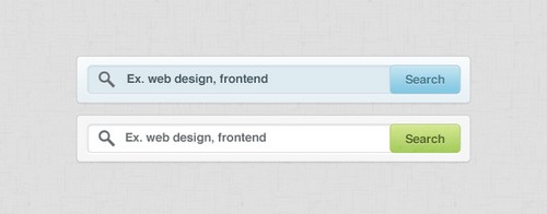 PSD Design: Beautiful Search PSD Designs
