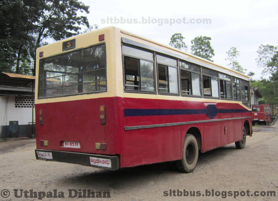 SLTB buses - ශ්‍රී ලංගම බස්: Dimo TATA LP 1210/52 bus from SLTB ...