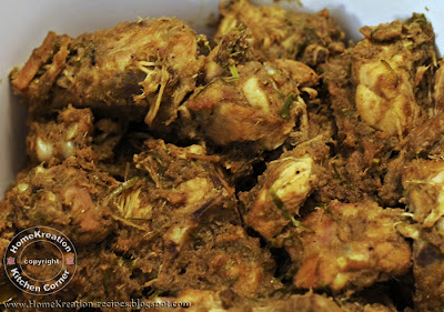 HomeKreation - Kitchen Corner: Chicken Green Rendang II (Rendang Ayam ...