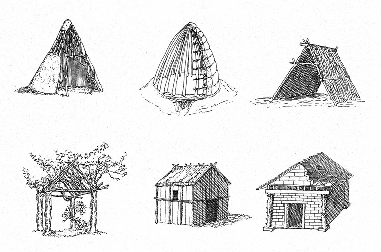 Lo huachafo en la arquitectura: Las comunidades primitivas y el origen de los edificios (Vitruvio)