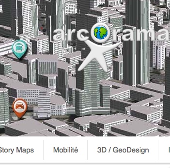 Science hubs & hub Sciences: modèles des Story Maps d'arcGIS: quelques story map (excursion ...