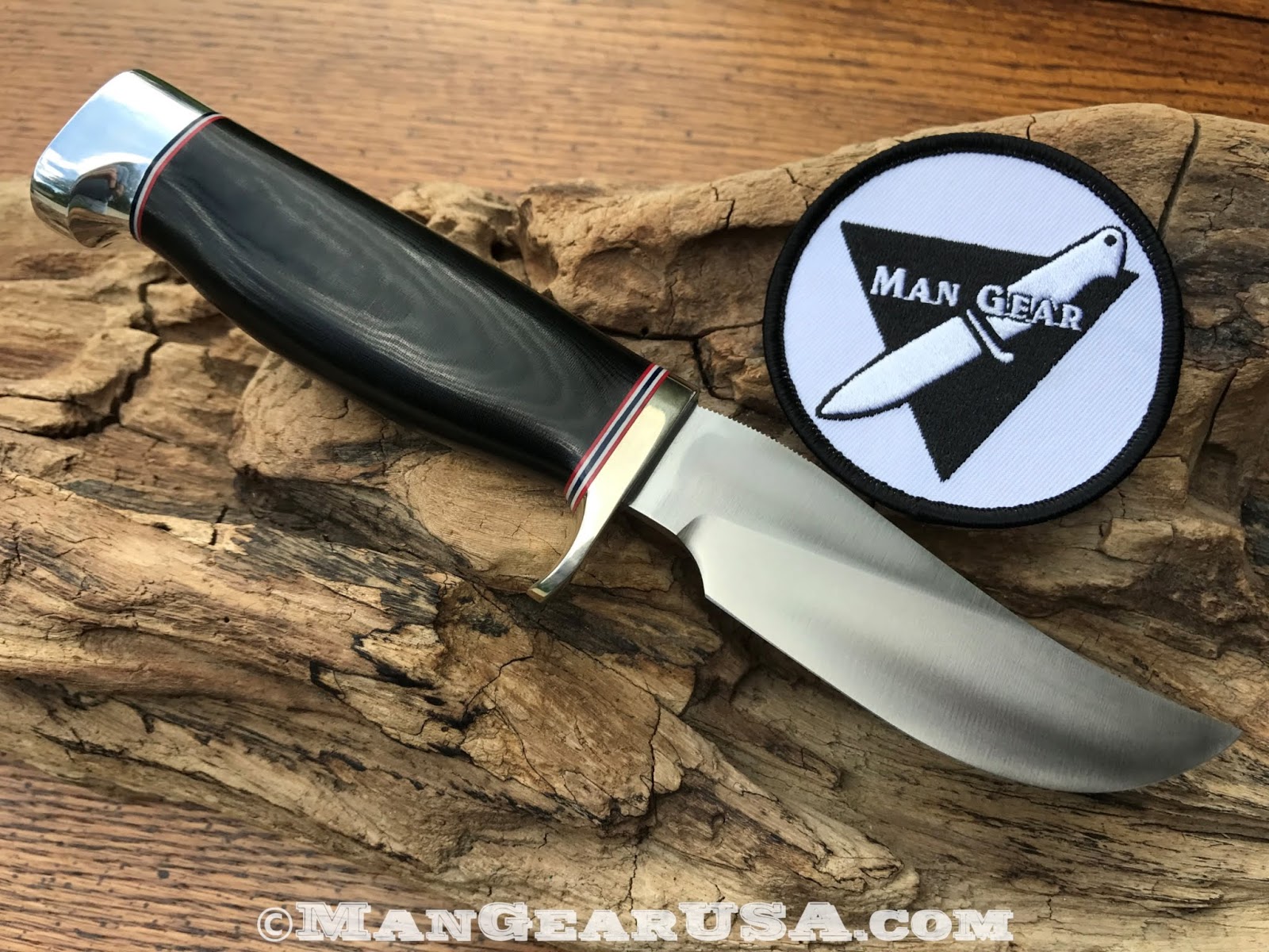 Man Gear: Randall Made Model 22 Outdoorsman Black Micarta,RWB ...