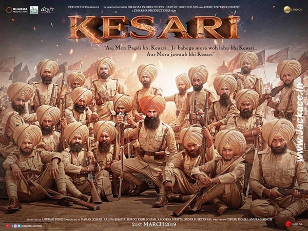 Kesari: Box Office, Budget, Hit or Flop, Predictions, Posters, Cast ...