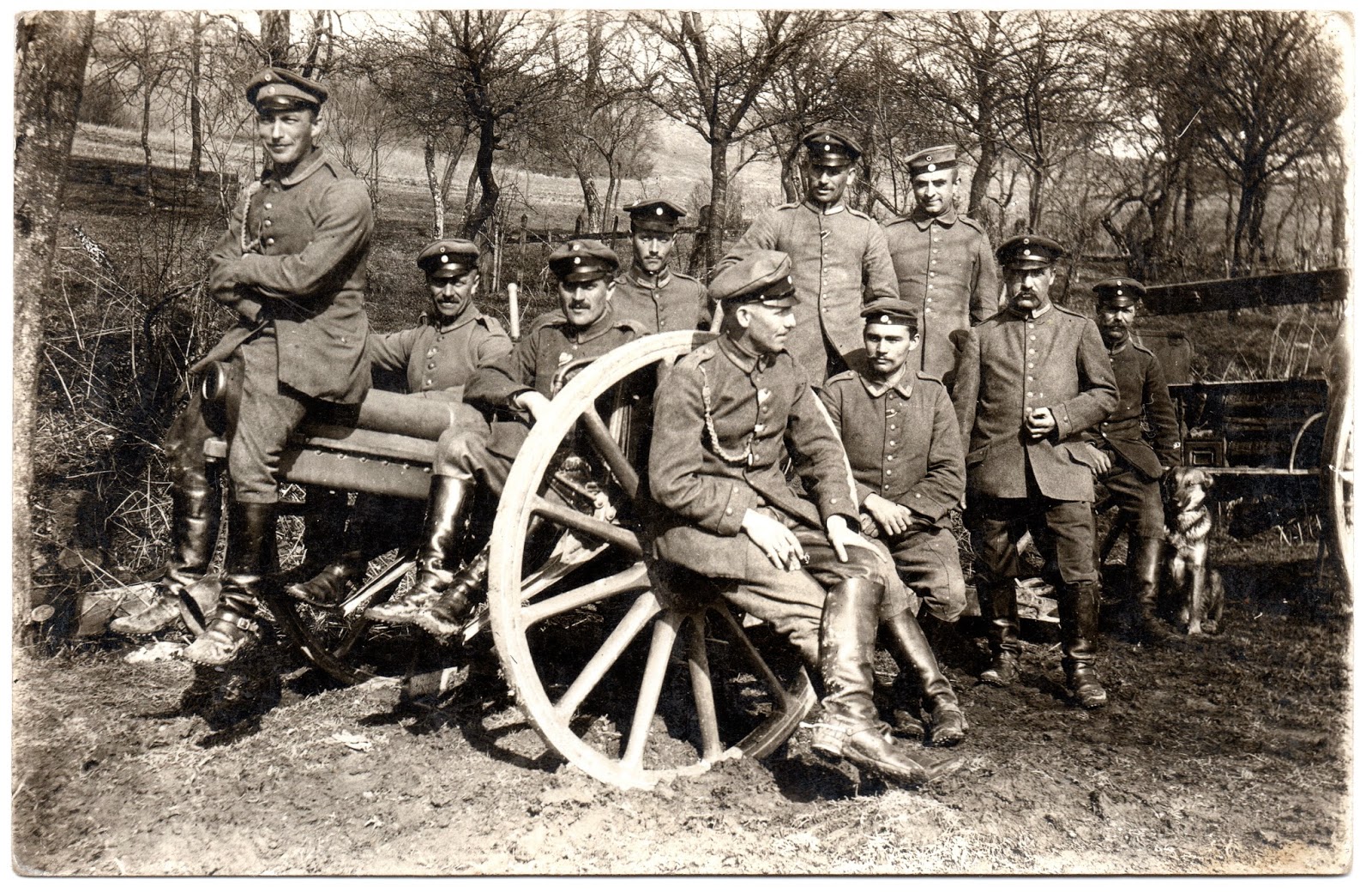 Great War Postcards: 7.7 cm FK 96 n.A.