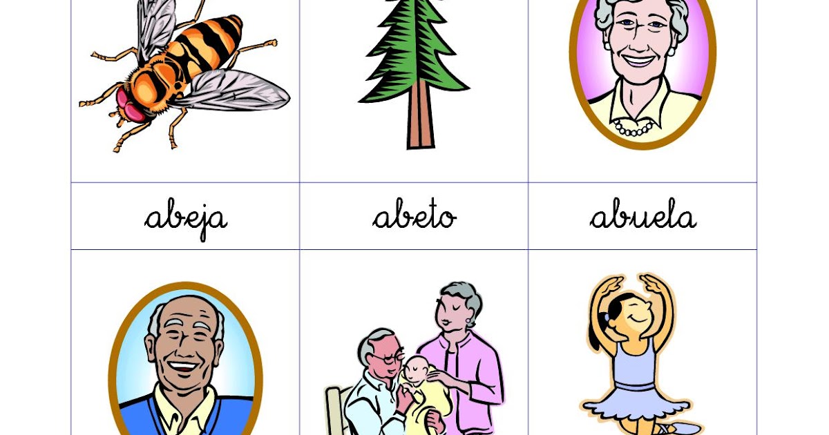 Maestr@s de Audición y Lenguaje: BARAJA FONEMA /B/ POSICIÓN DIRECTA