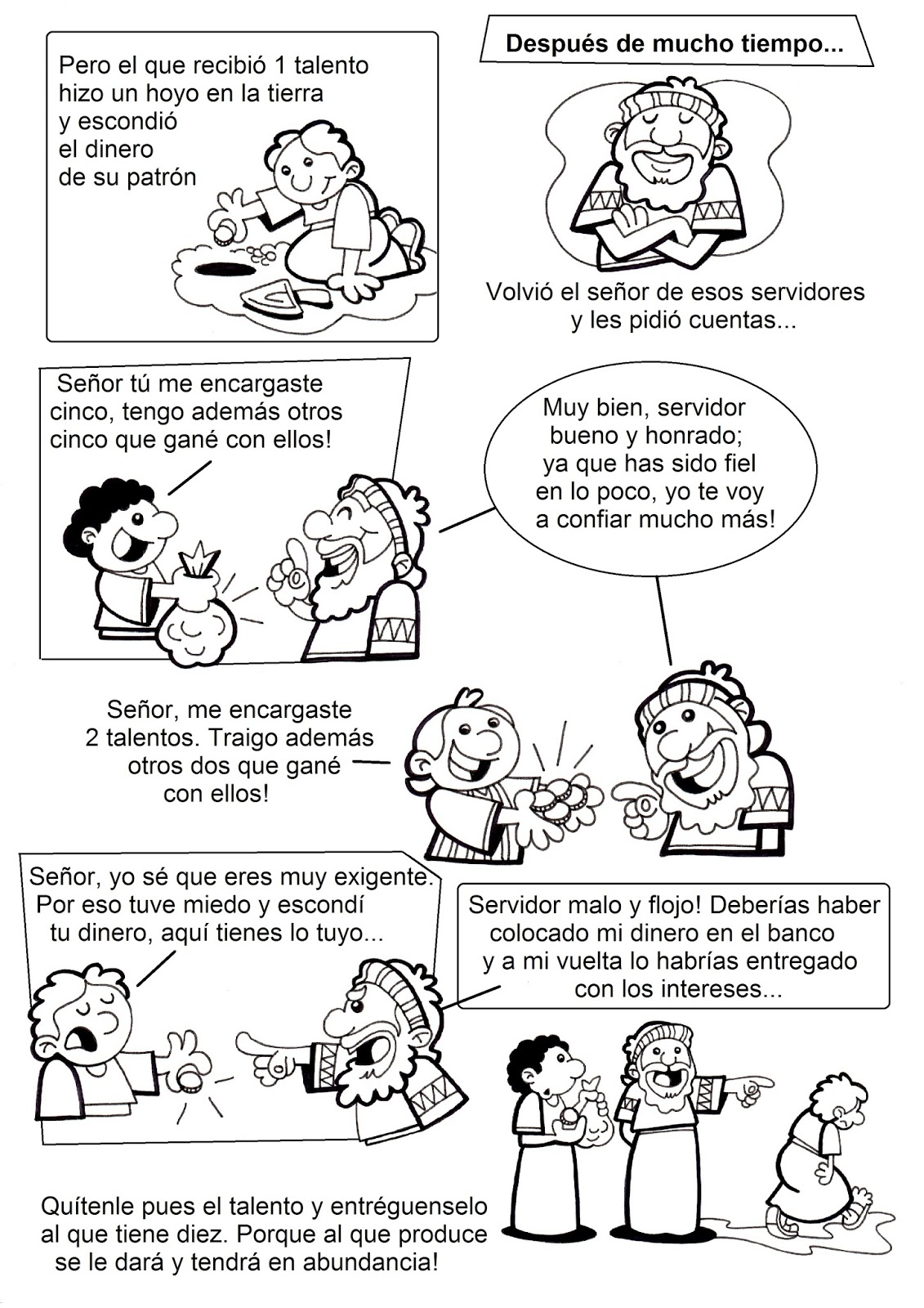 antigonahoy: PARÁBOLA DE LOS TALENTOS