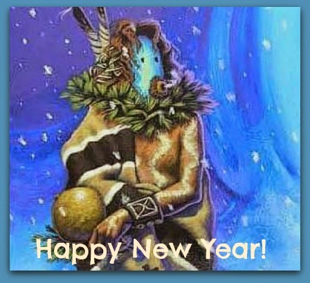 Indian Summer Native American Art: ALMOST HERE....NEW YEAR CHEER!