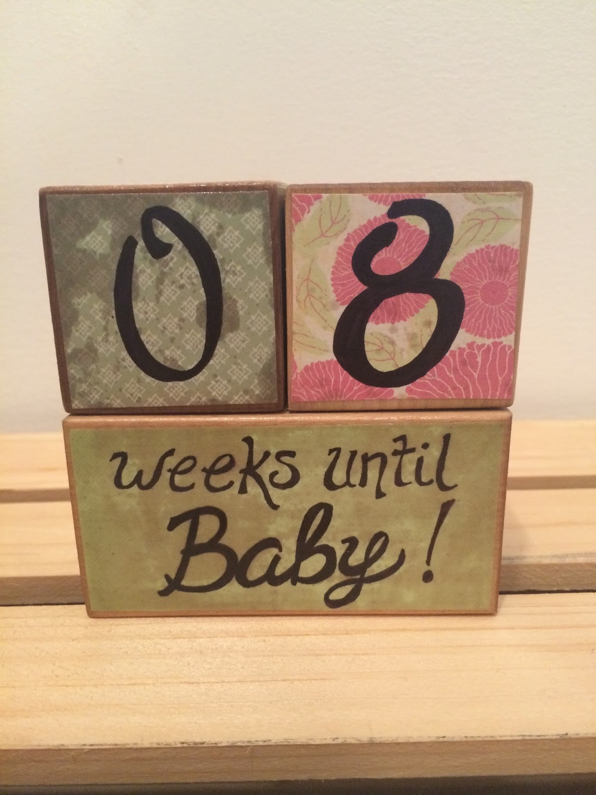 Behind the Scenes: Baby Countdown Blocks
