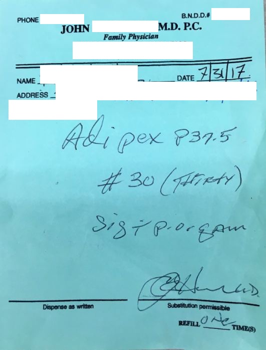 Crazy RxMan: And the Fake Rx is...