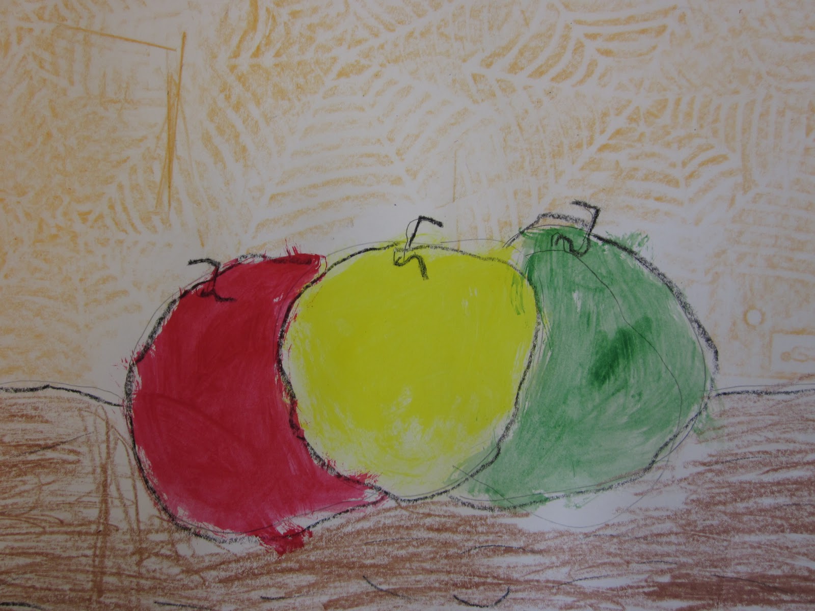 The Art Teacher's Closet: In the Art Room - Three Apples