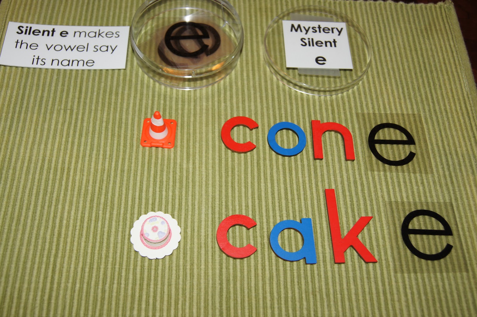 Silent "e" Object Box Activity, Montessori Language At Home - "Making ...