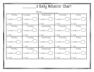 Follow up on Behavior Clip Chart and Freebie - Queen of the First Grade ...