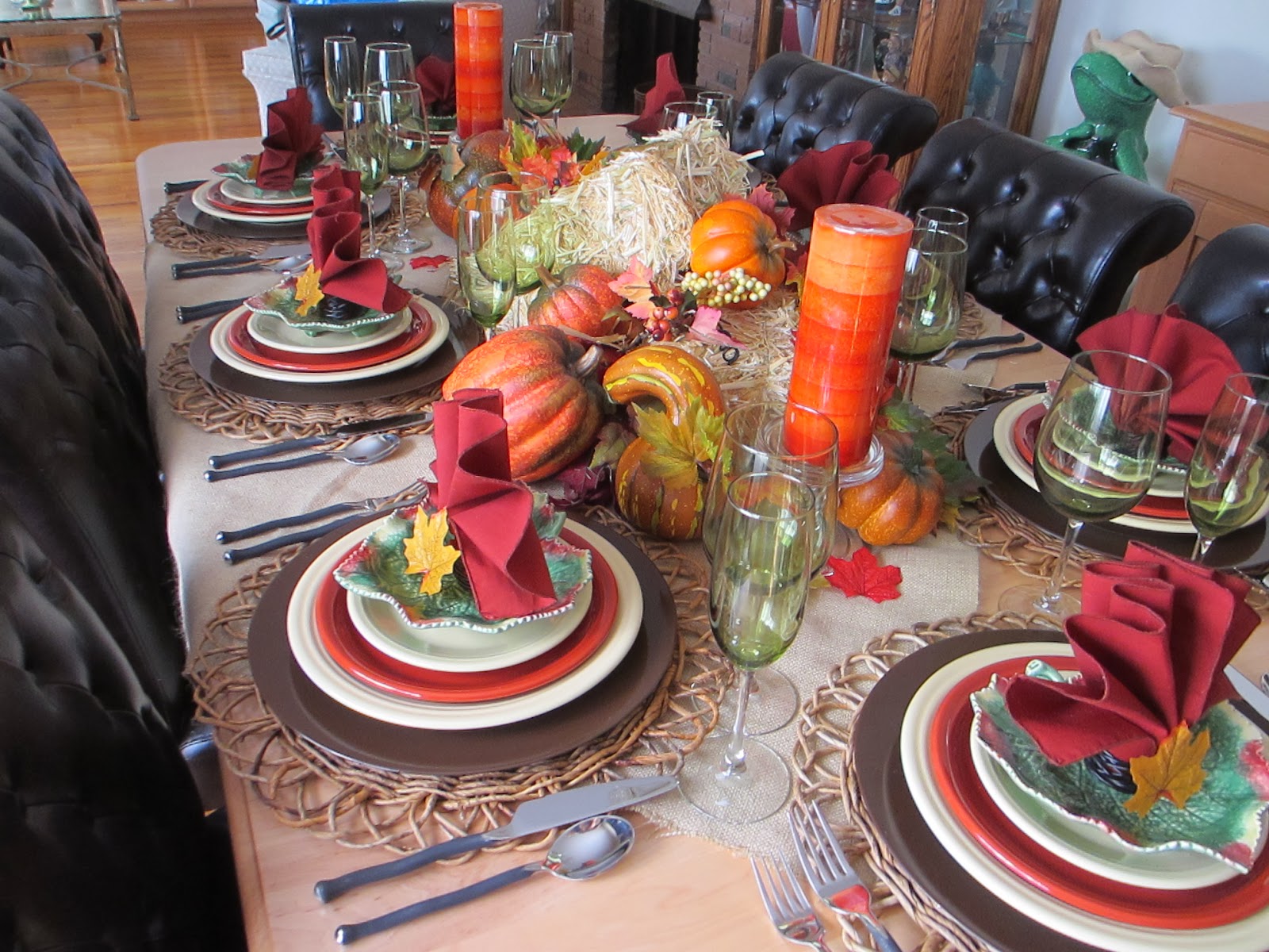 The Welcomed Guest: Fall Tablescape