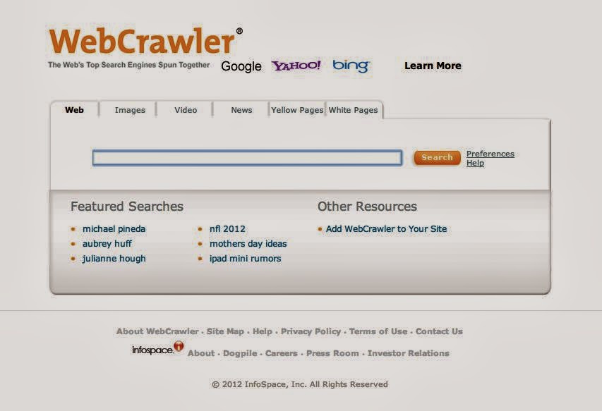 Macam-Macam Search Engine dan Penjelasannya
