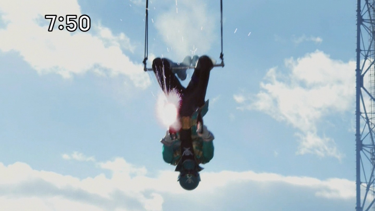 Henshin Grid: Super Megaforce Spoilers: Stunt actors training for sword ...