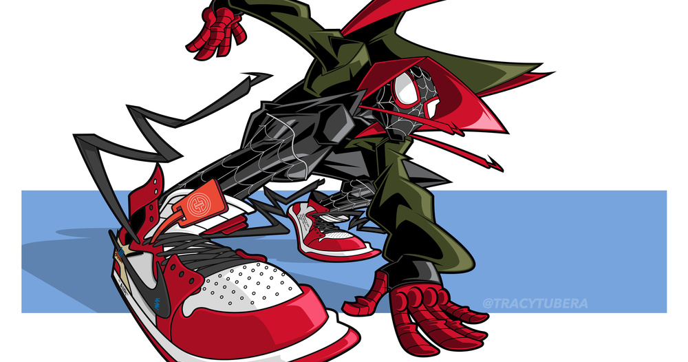 The Blot Says...: Ultimate Spider-Man “Off White Miles” Print by Tracy ...