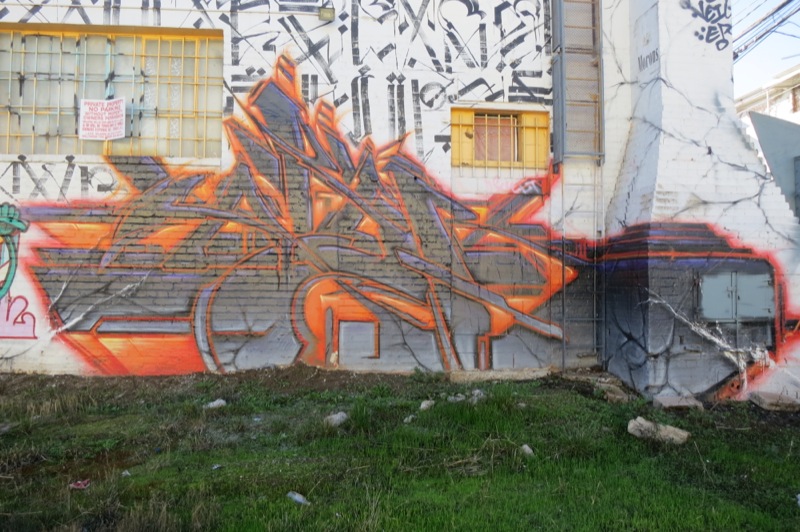 MELROSEandFAIRFAX: Saber Graffiti
