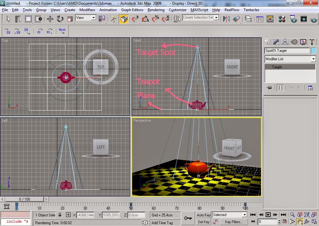 Mr.caricaradi: Tutorial 3ds max : Cara Membuat Efek Cahaya Dengan ...
