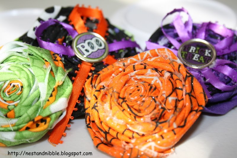 Nest and Nibble: Halloween Rosettes