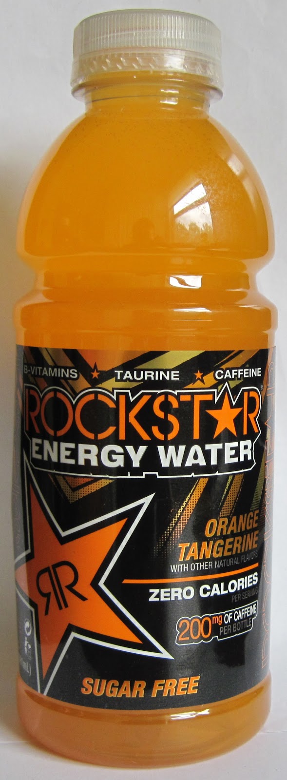 Caffeine King: Rockstar Orange Tangerine Energy Water Review