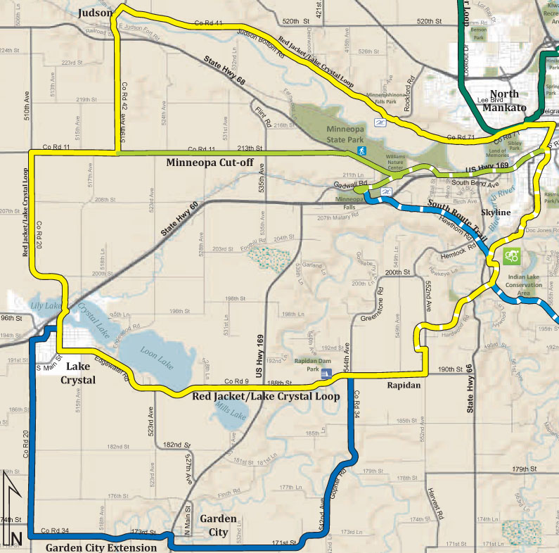 Commit to be Fit: Learning the Loops: Red Jacket/Rapidan/Lake Crystal ...