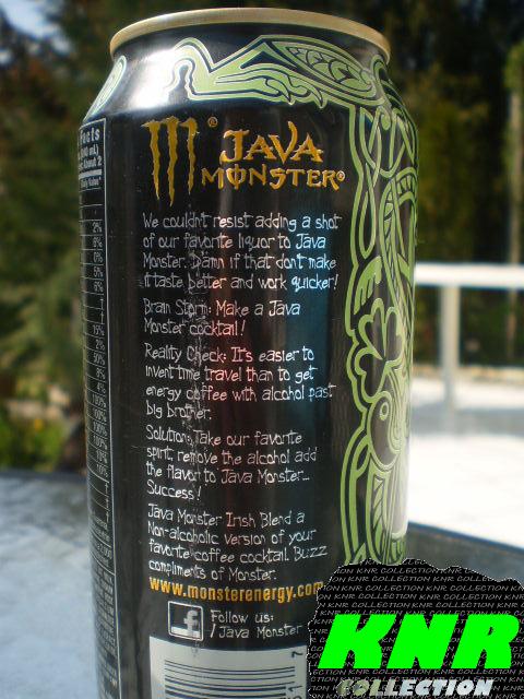 ENERGY DRINK tests by KNR: #38. Monster Java Irish Blend