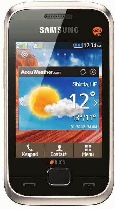 Samsung C3312 Aka Champ Deluxe Duos Dual Sim Full Specification ...