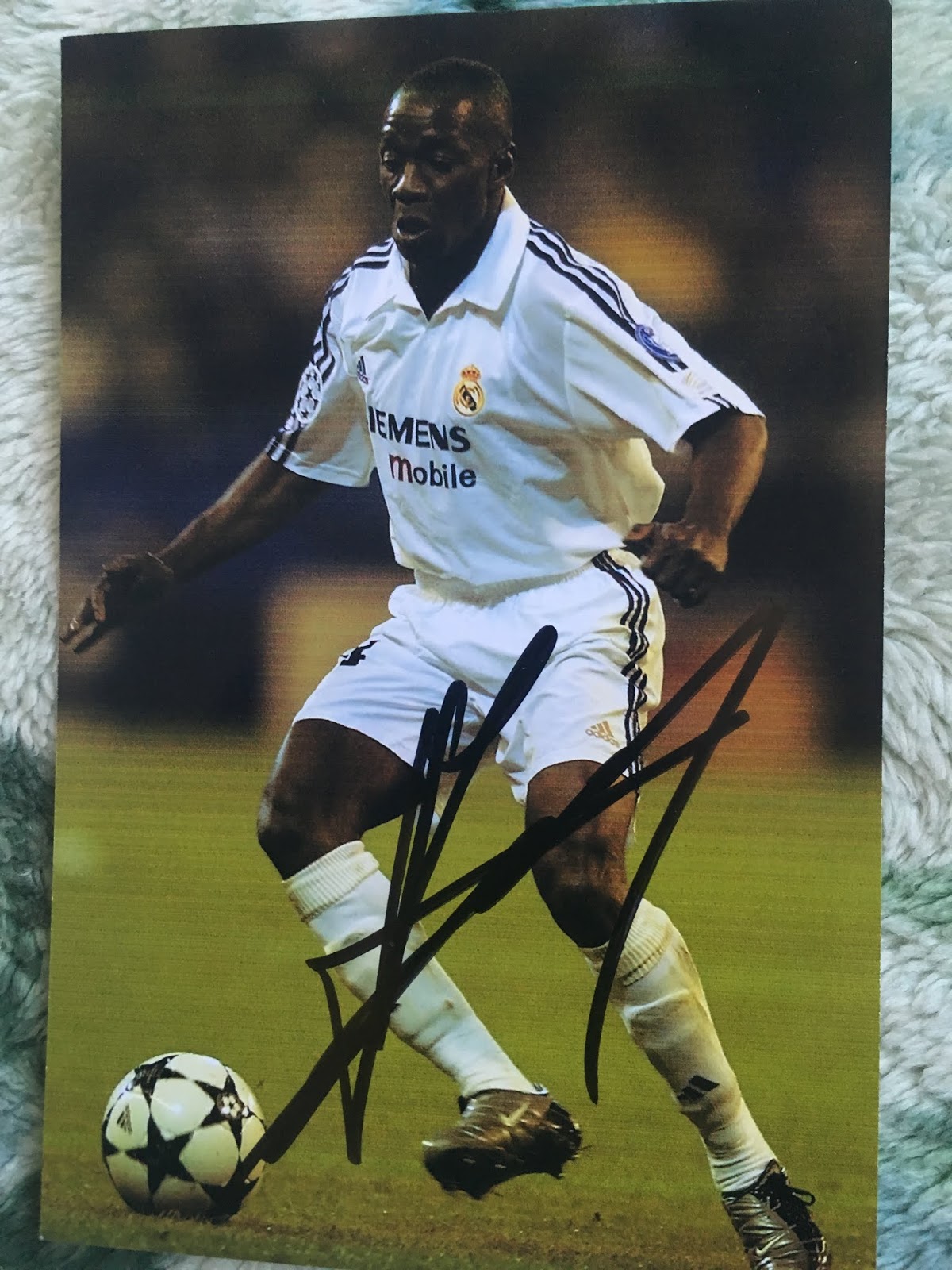 Krystiano96 - Kolekcja Autografów: Claude Makelele