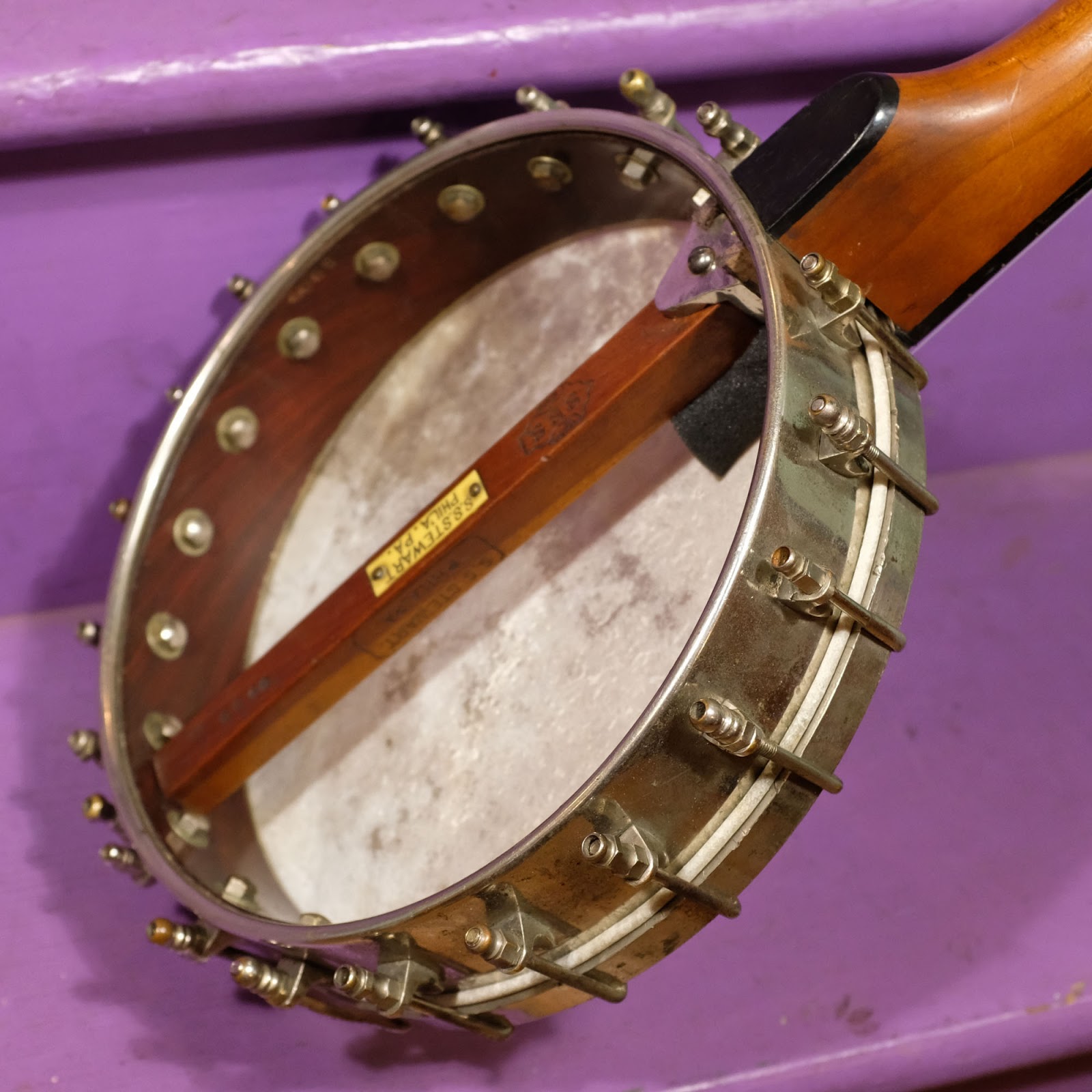 1890 SS Stewart "Lady Stewart" 5-String Openback Banjo