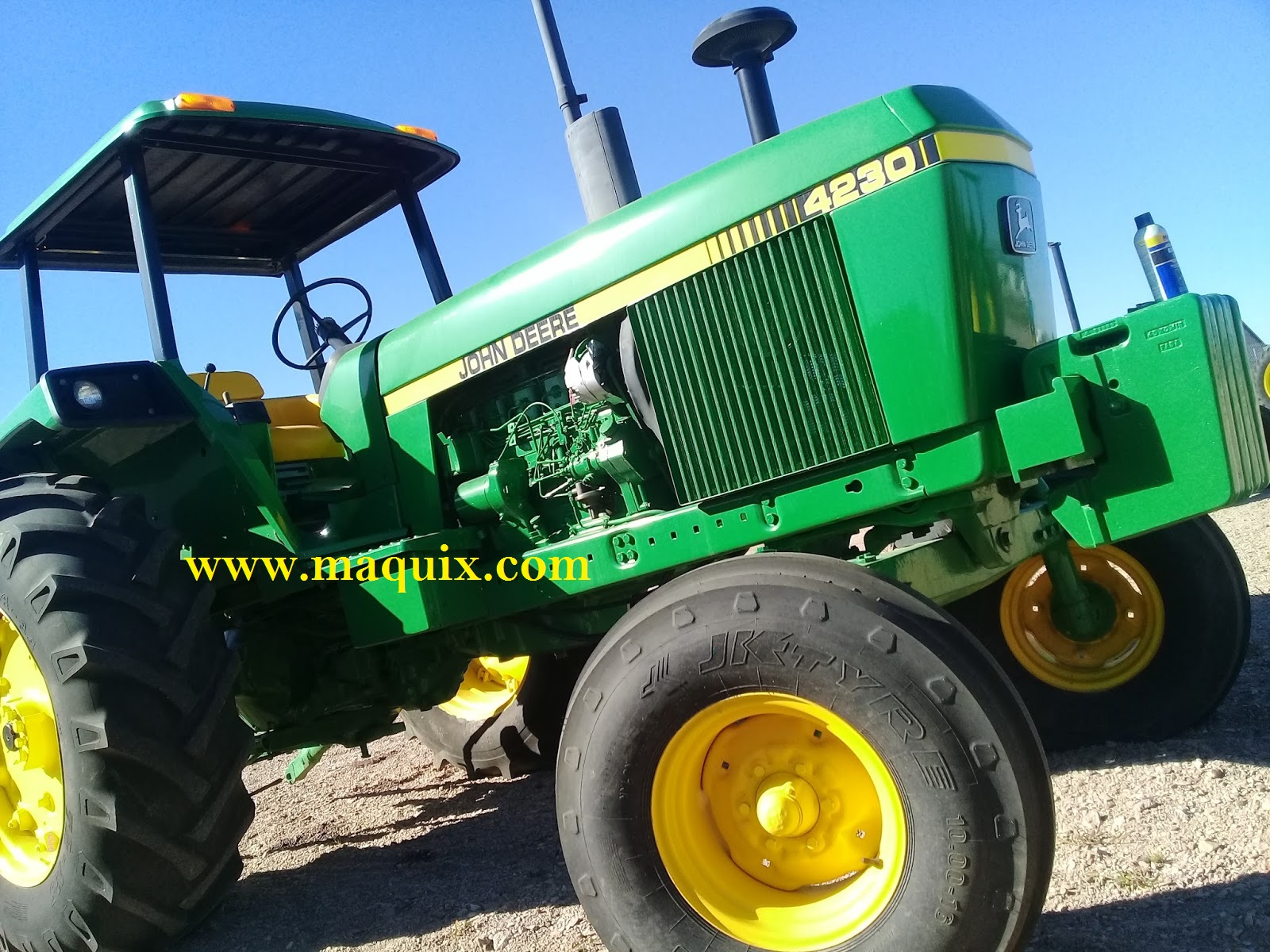 MAQUINARIA AGRICOLA INDUSTRIAL: Tractor John Deere 4230 100hp 1976 ...