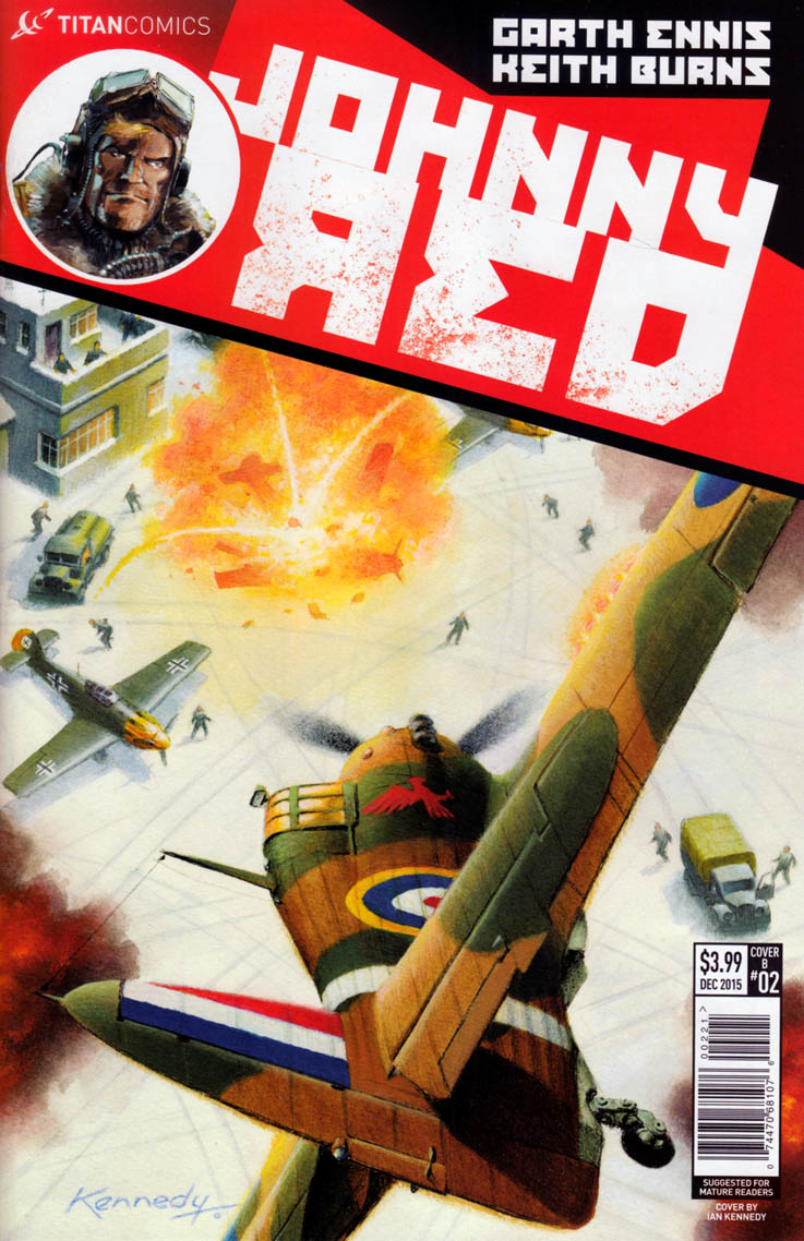 BLIMEY! The Blog of British Comics: JOHNNY RED No.2 out now!