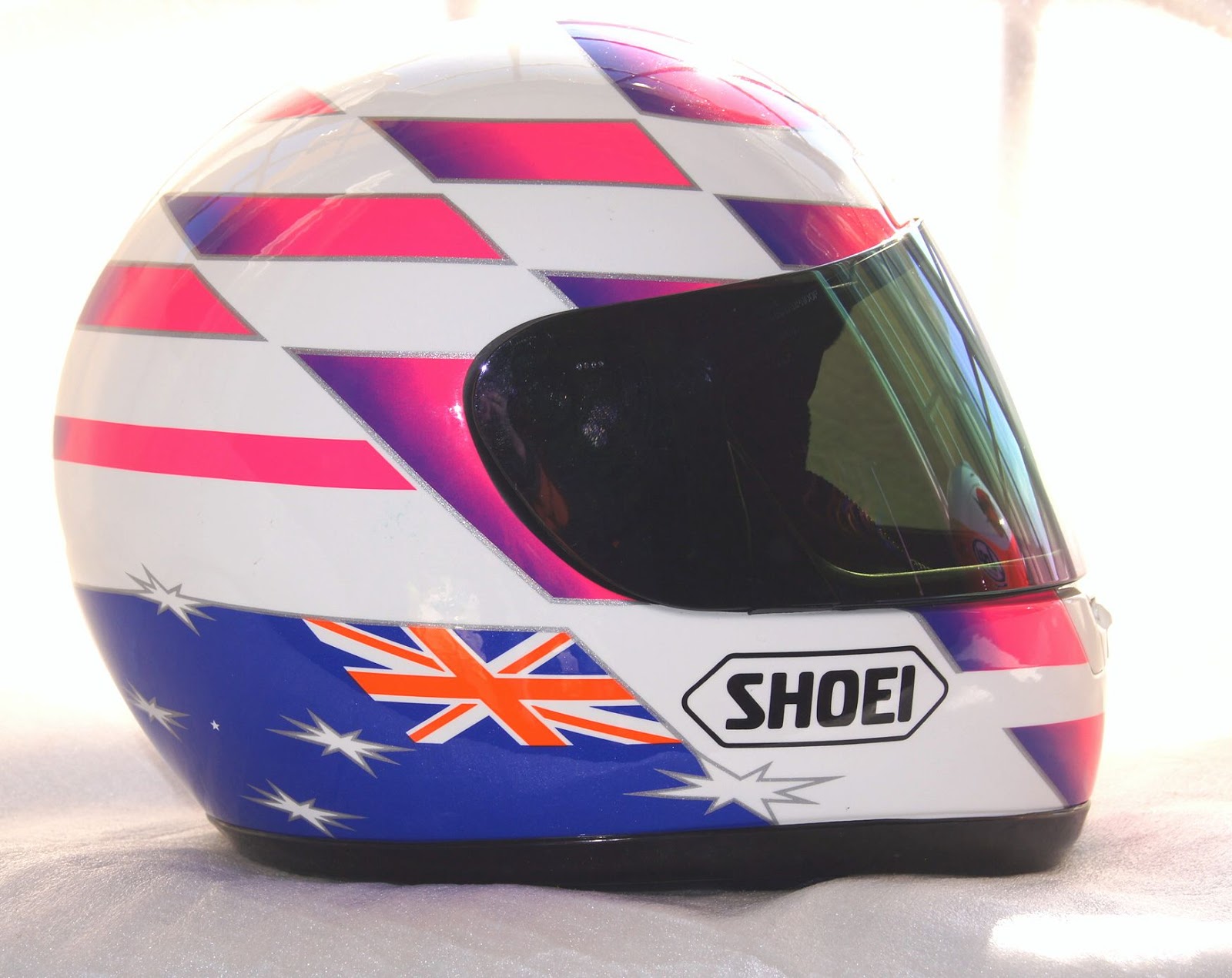 samurai‐bikers: SHOEI Racing Helmet X-8 Wayne Gardner official replica